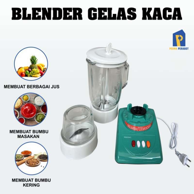 Promo Blender Trisonic Mx-t2gn Blender Gelas Kaca Trisonic Mixer Diskon ...