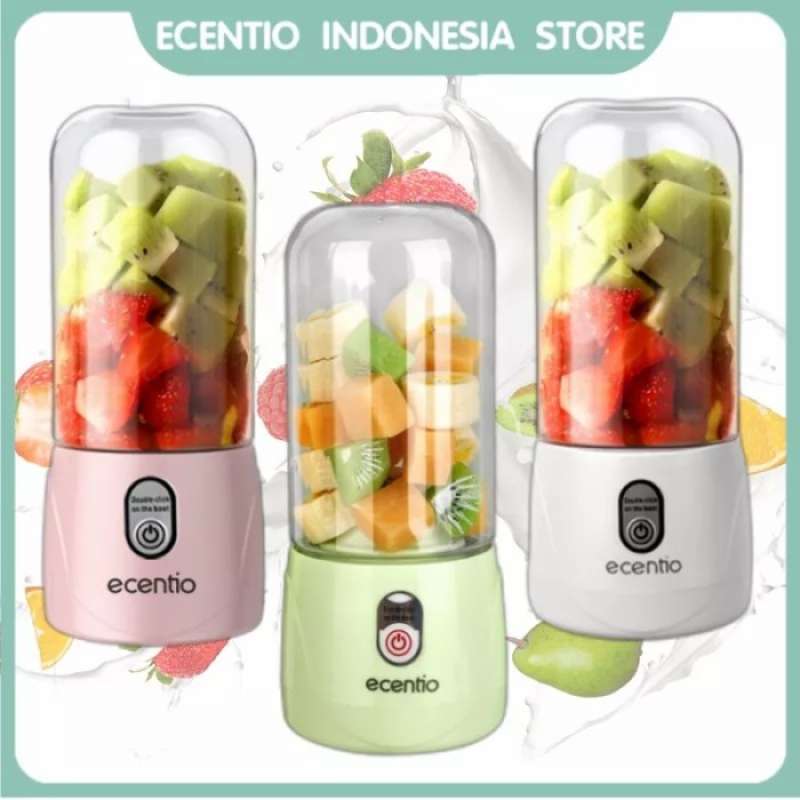 Jual Ecentio Blender Portable Juice Blender Mini Juicer Botol Cup Usb Elect Di Seller Noelle ...