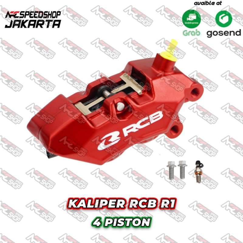 Promo Kaliper Rcb 4 Piston Tipe R1 Series Universal / Semua Motor 4p ...