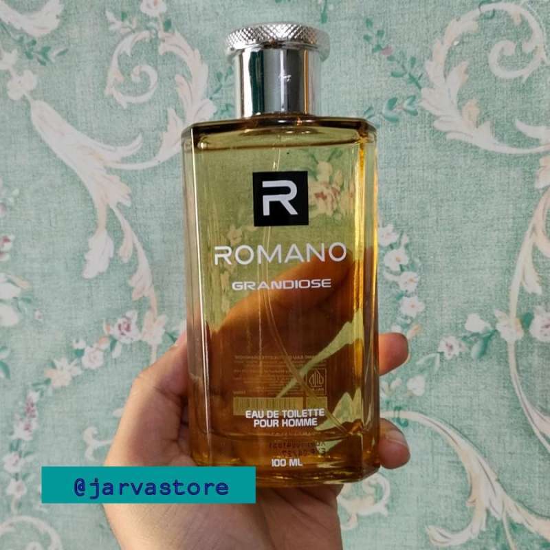 Jual Romano Eau De Cologne Grandiose Parfum Pria 100 Ml Di Seller Jarva ...