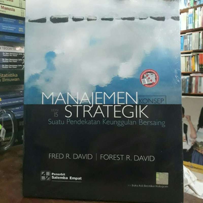 Promo Manajemen Strategik Edisi 15 Karangan Fred David. Diskon 27% Di ...