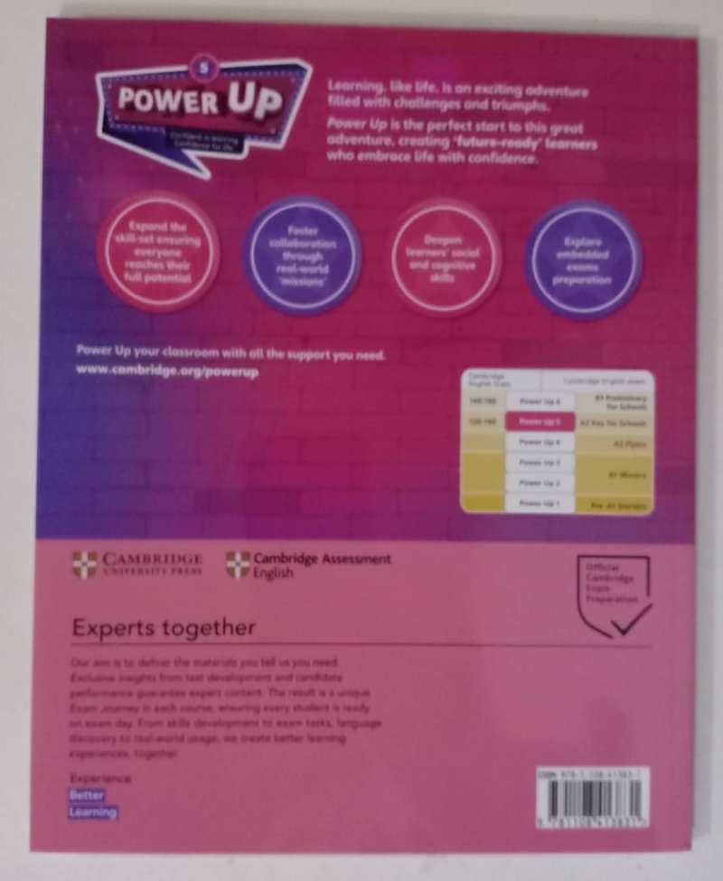 Promo Cambridge English : Power Up Level 5 Pupil's Book Diskon 24% Di ...