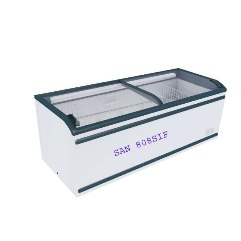 Promo Sliding Glassdoor Freezer Sansio San 808sif Diskon 23% Di Seller ...