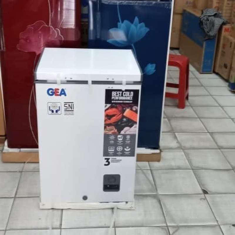 Promo Gea Chest Freezer Ab-106 R Diskon 23% Di Seller Cuanz Store ...