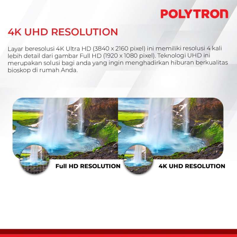 Promo Polytron 4k Uhd Smart Google Tv 75 Inch Pld 75ug5959 Diskon 13% ...