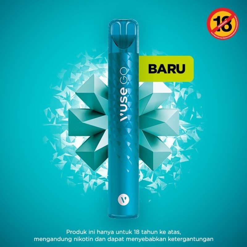Promo Vape Vuse Go 700 Mint Ice 3% Diskon 25% Di Seller Cvsuksesabadi ...