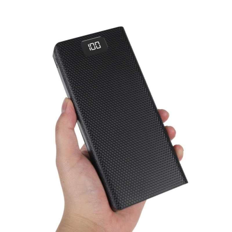Promo Battery Power Bank Case Usb Type C Dual Output & Lcd Baterai ...