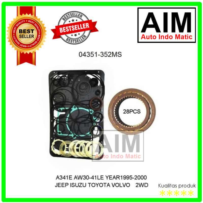 Jual Kampas Dan Packing Set Matic A341e Ls400 Majesta Volvo 04351-352ms ...