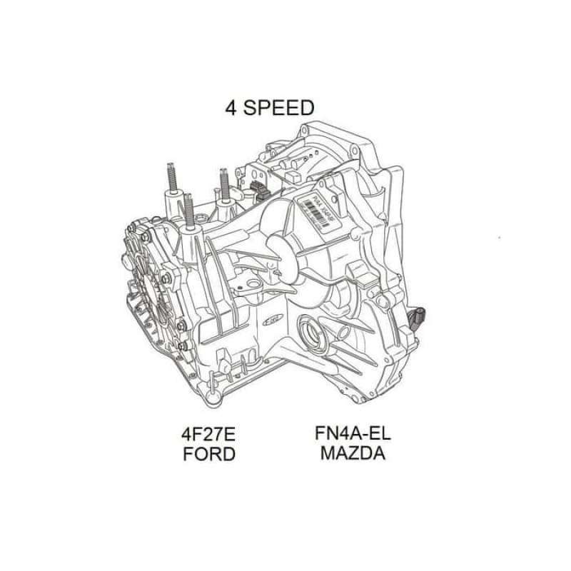 Jual Mazda Ford 4f27e Fn4ael Matic Transmisi Kampas Reverse Fn01195j0 ...