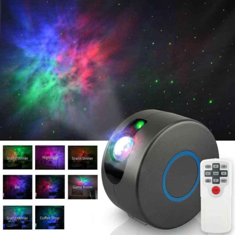 Promo Remote Laser Galaxy Sky Projector Aurora Led Rgb - Lampu ...