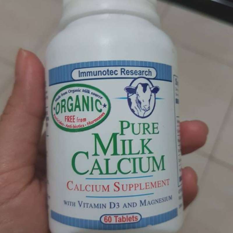 Promo Pure Milk Calcium - Obat Suplemen Kalsium Tulang - Peninggi Badan ...