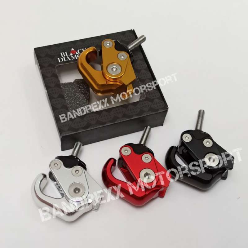 Promo Hook Black Diamond V.3/gantungan Barang For Nmax-vario 125-vario ...
