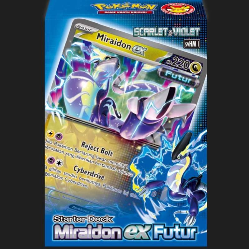 Jual Mkf - Pokemon Indonesia Svhm Miraidon Ex Futur Booster Pack Di ...