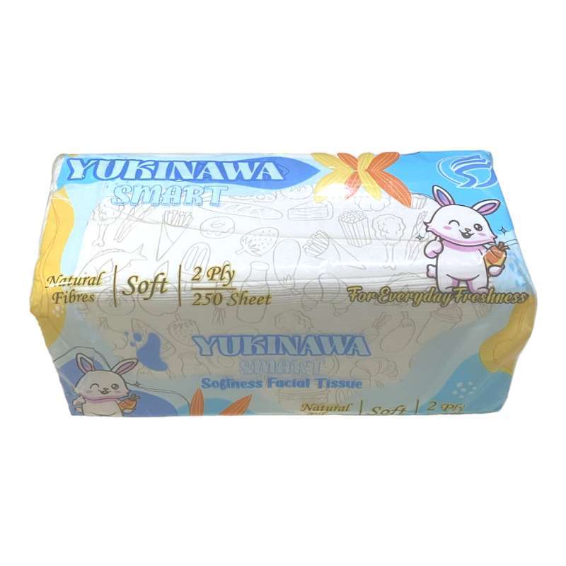 Promo Yukinawa Paket 6 Pcs Tissue 250 Sheets 2 Ply Tisue Tisu Wajah ...