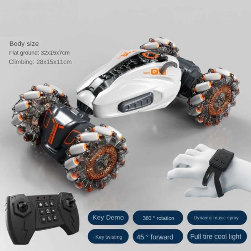 Promo Rc Hand Gesture Sensor Mainan Mobil Remote Control - Abu-abu ...