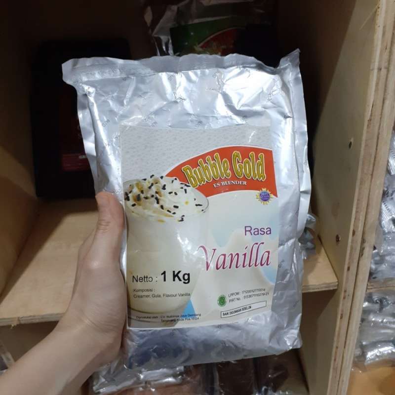 Jual Bubble Gold 1 Kg Minuman Bubuk Serbuk Minum Instan Varian Rasa Red ...