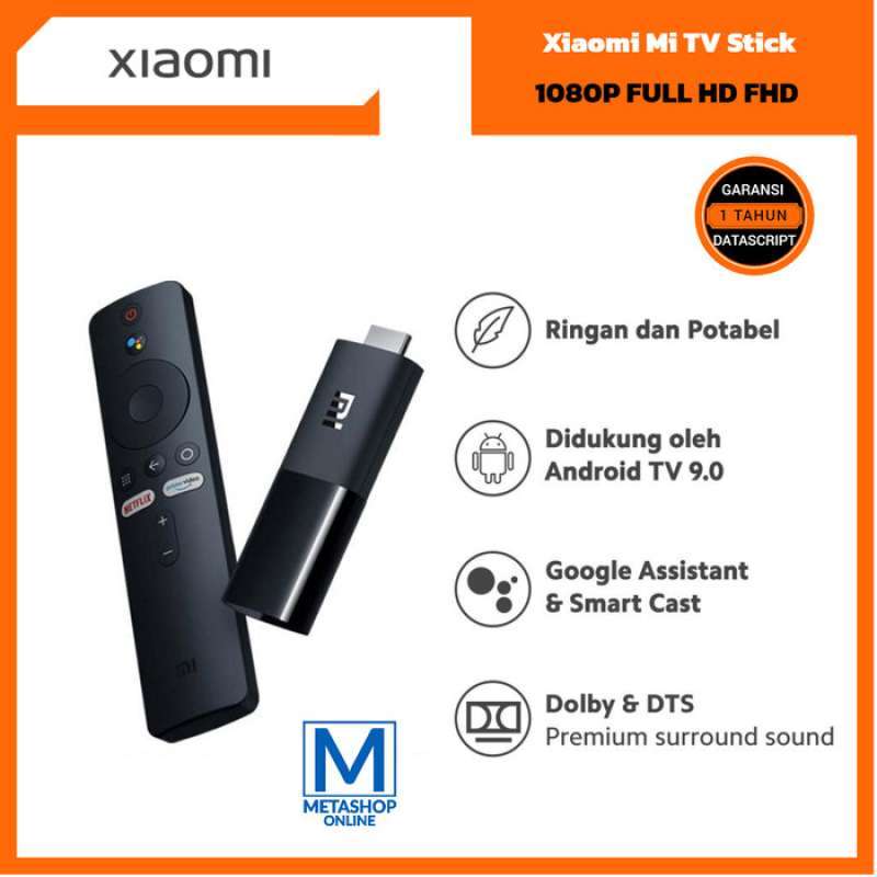 Jual Xiaomi Mi Tv Stick Smart Android Stik Garansi Resmi Full Ultra Hd ...