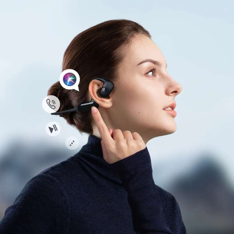 Jual Soundpeats Runfree Lite Bluetooth Air Conduction Sport Headphones ...