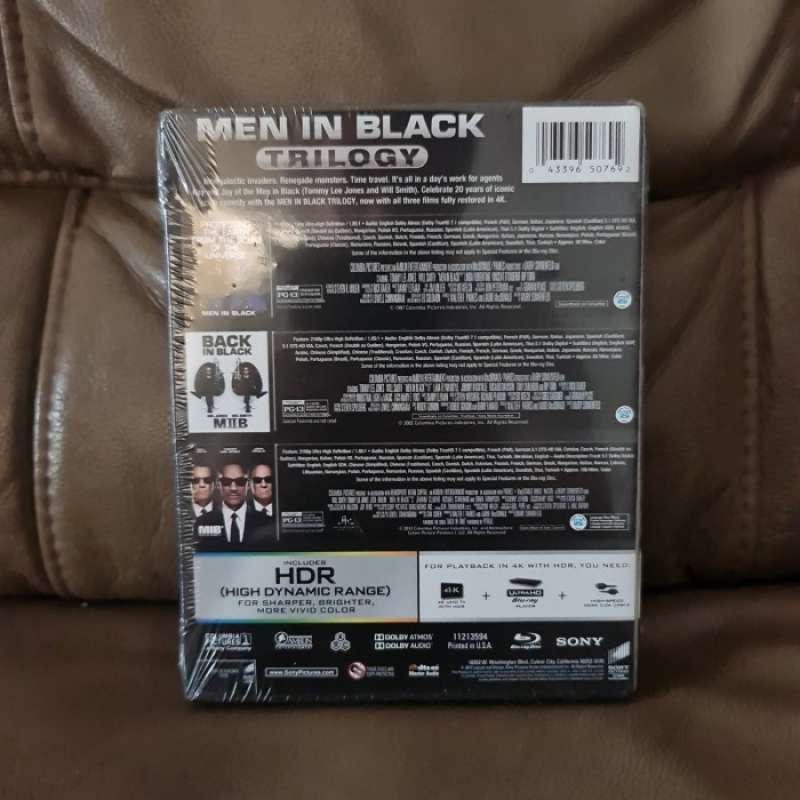 Promo Men In Black Trilogy 4k Uhd + Blu-ray + Digital Diskon 23% Di Seller Melodiya Store ...