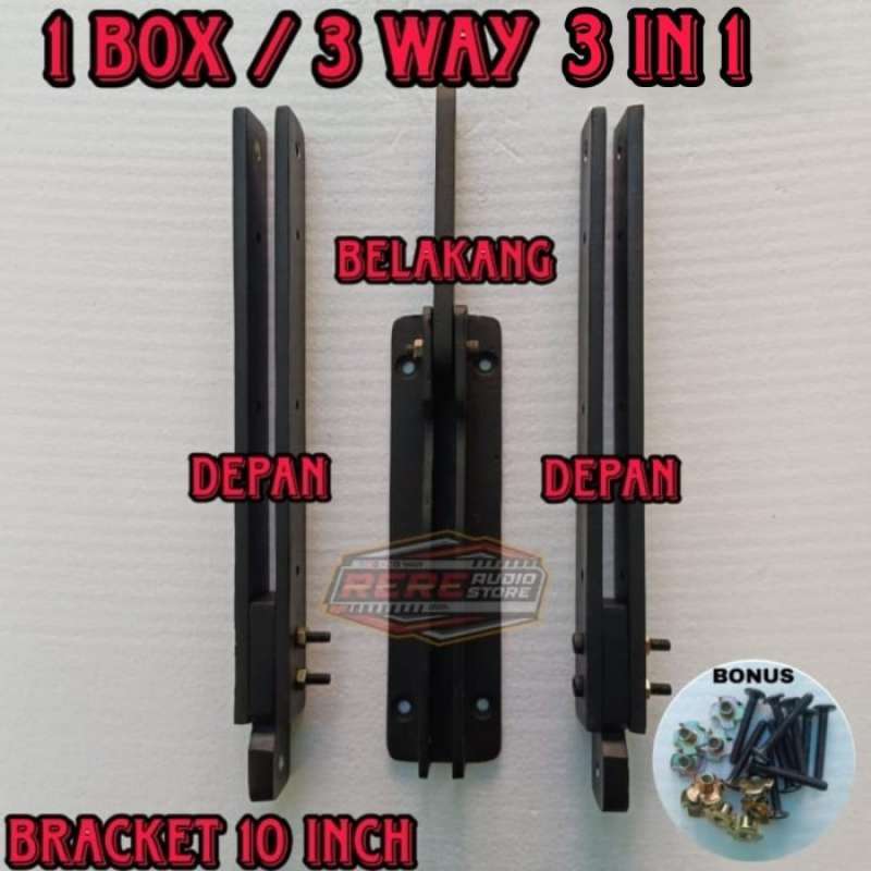 Jual Bracket 3way 10 Inch Line Array Alumunium / Breket Gantung Bahan ...