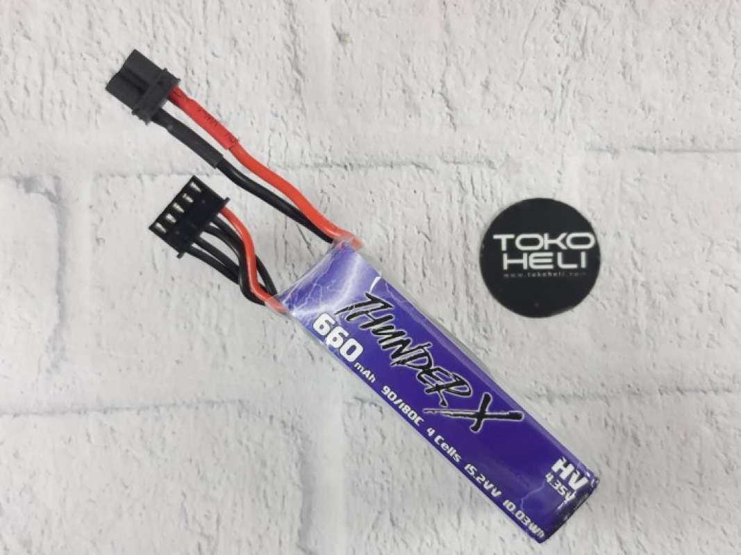 Jual Thunderx 4s 660mah 90c 15.2v Hv Lipo Battery Xt30 Di Seller Noelle - Cengkareng Timur, Kota ...