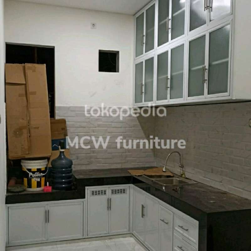 Jual Custom Kitchen Set Atas Dan Bawah Full Aluminium Dan Acp. Bekasi ...