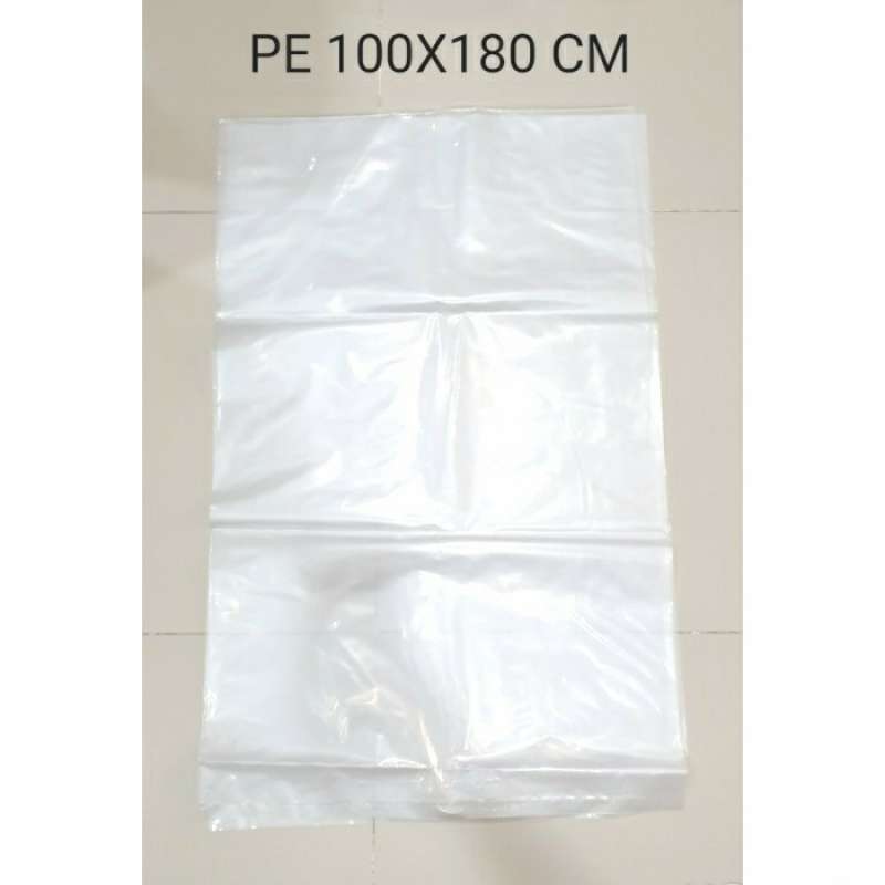 Promo Plastik Bening Besar Ukuran 100x180 Cm -pe 100x180 Cm Tebal 0,8m ...