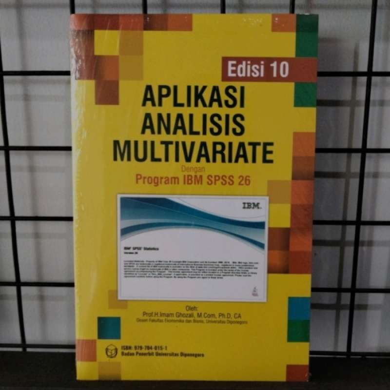 Jual Aplikasi Analisis Multivariate Dengan Program Ibm Spss 26 Imam Ghozali Di Seller Noelle ...