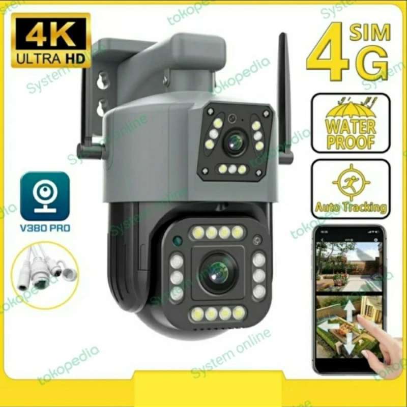 Jual Ip Camera Cctv V380 Pro Kamera 8mp Full Hd 1080p Smart Wifi ...