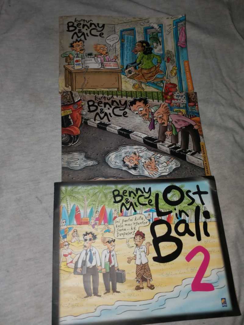 Jual Paketan Komik Benny Mice Jakarta Atas Bawah Luar Dalam Lost In ...