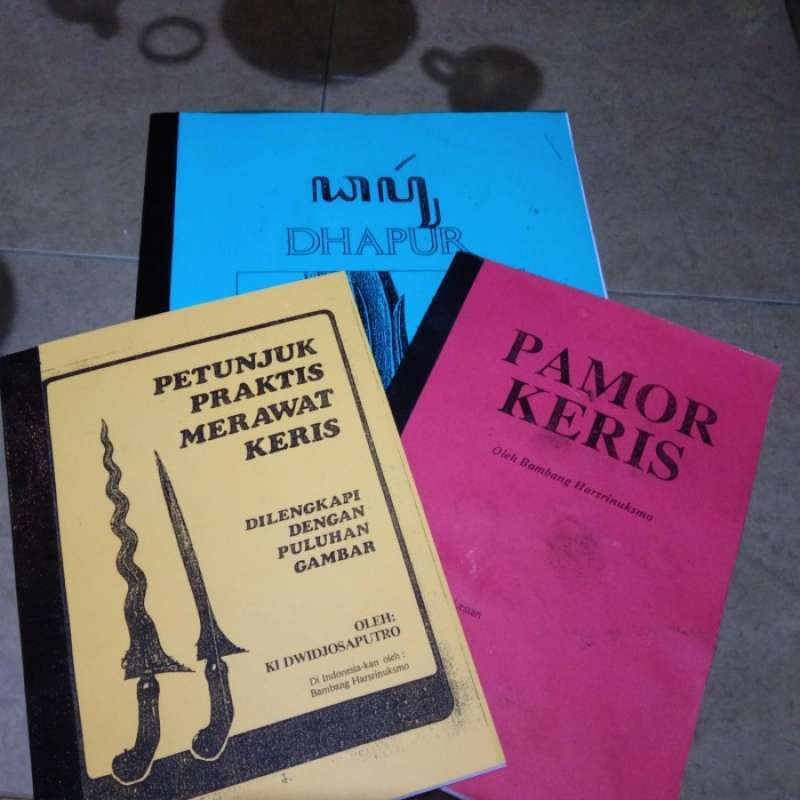 Jual Paket Lengkap Buku Dhapur Pamor Dan Perawatan Keris Di Seller ...