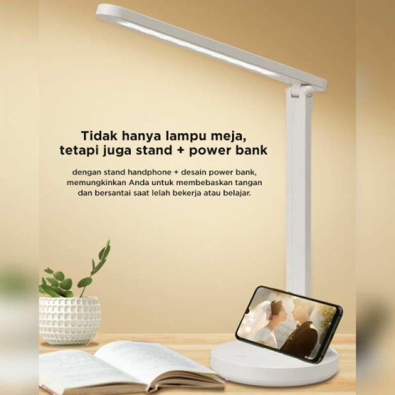 Jual Lampu Baca Meja Belajar Desk Lamp Usb 8w Rechargeable Led Portable ...