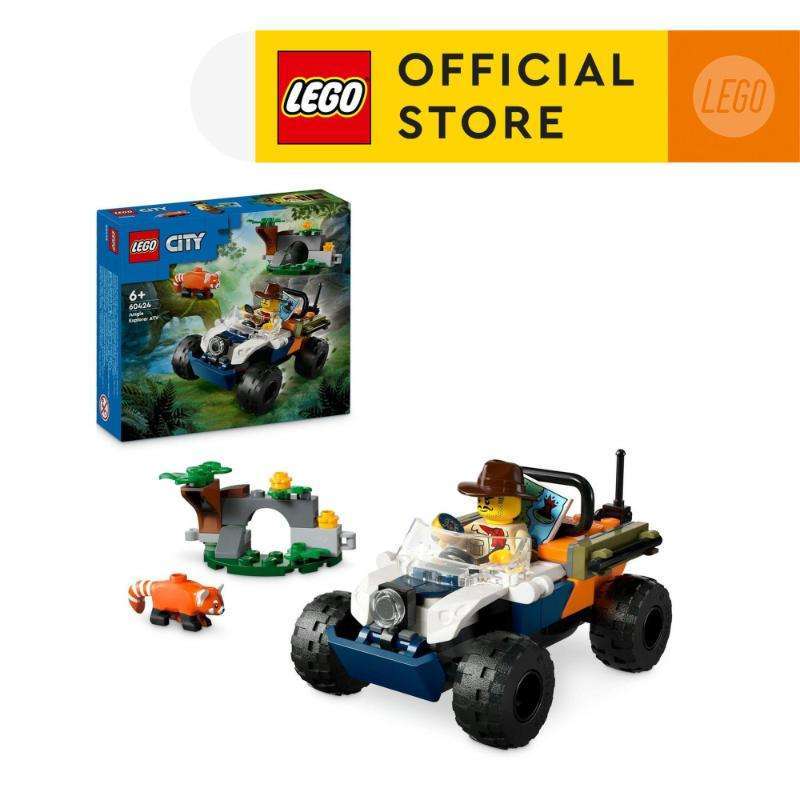 Jual Lego City 60424 Jungle Explorer Atv Red Panda Mission (92 Pieces ...