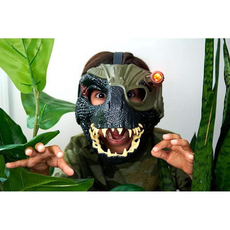 Jual Mattel Jurassic World Hph28 Track N Roar Indoraptor Mask Topeng Di ...