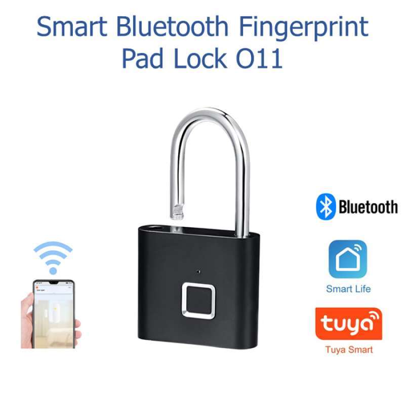 Promo Smart Bluetooth Fingerprint Pad Lock Tuya - Smartlife Diskon 50% ...