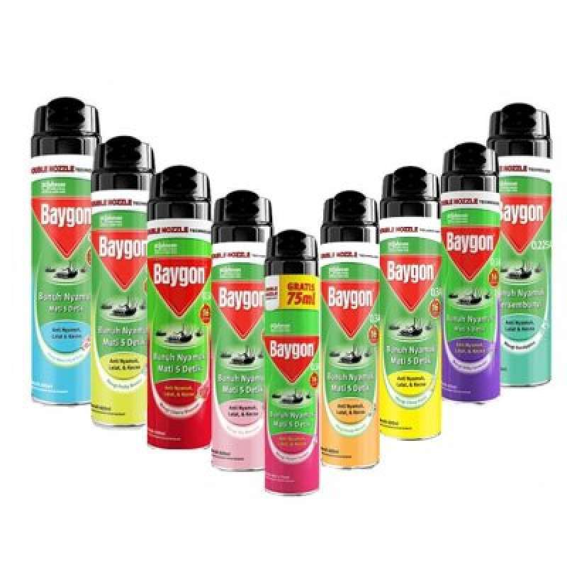 Jual Baygon Spray 600ml - Obat Anti Nyamuk Semprot Baygon Botol Di ...