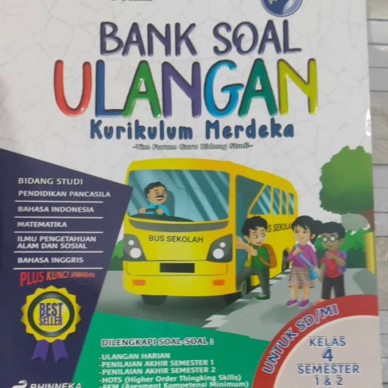 Jual Bank Soal Ulangan Kurikulum Merdeka Sd Kelas 4 Semester 1-2 Di Seller Noelle - Cengkareng ...