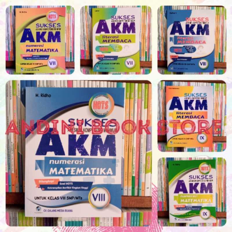 Jual Buku Sukses Akm Literasi + Numerasi Untuk Smp/mts Kelas 7, 8, 9 Di Seller Sangninja ...