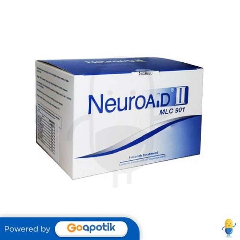 Promo Neuroaid Ii Mlc 901 Box 60 Kapsul Diskon 33% Di Seller Lucky ...