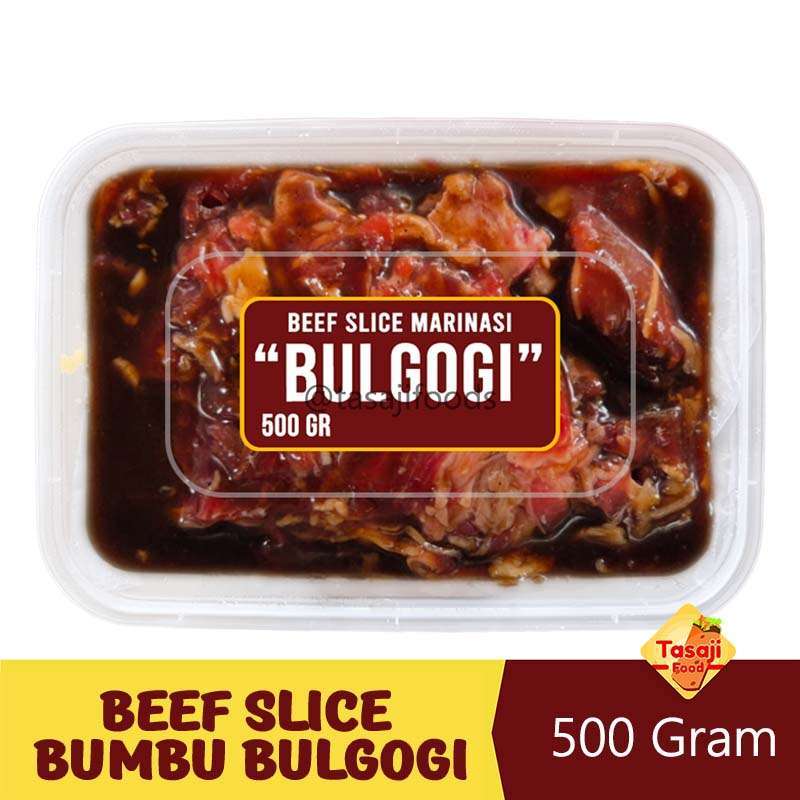 Jual Daging Slice Marinasi Bulgogi 500gr Di Seller Tasaji Food ...