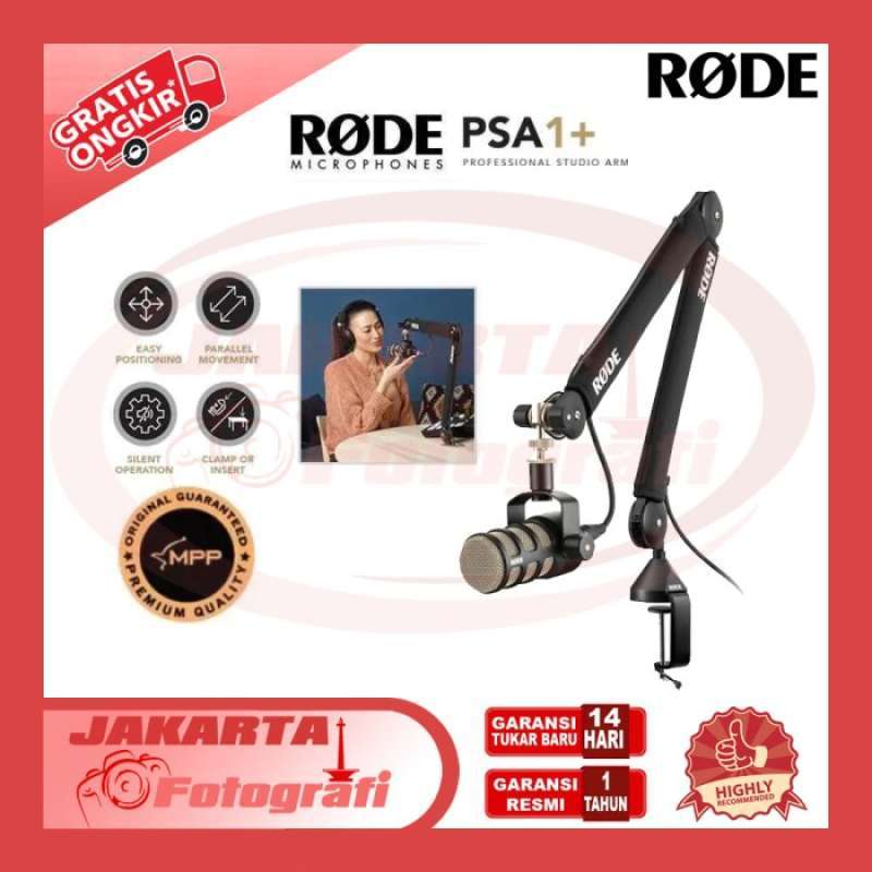 Promo Rode Psa1+ Pro Studio Boom/arm Diskon 23% Di Seller Indah Purnama Tech - Tegal Alur, Kota ...