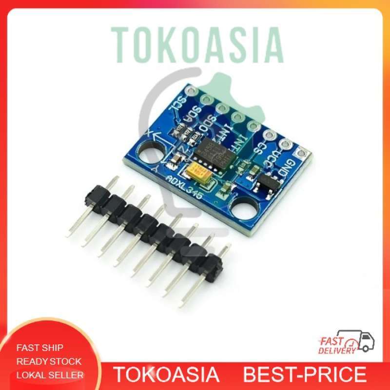 Jual Gy-291 Adxl345 Digital Tiga 3 Triple Axis Sensor Akselerasi ...