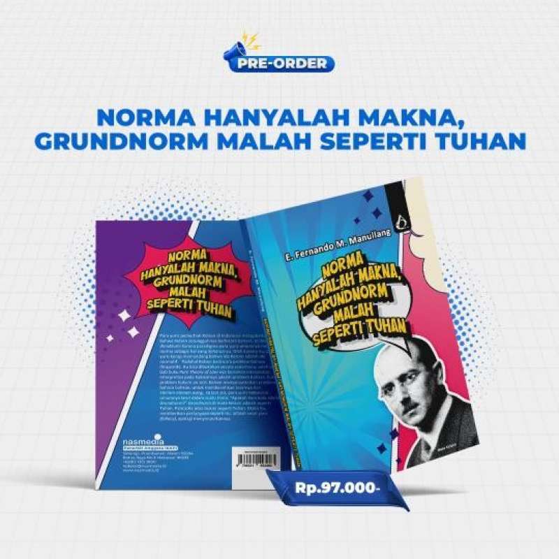 Jual Norma Hanyalah Makna Grundnorm Malah Seperti Tuhan Di Seller ...