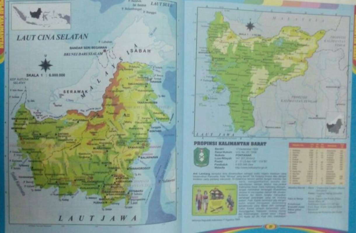 Jual Buku Peta Atlas Lengkap Indonesia Dunia Sd, Smp, Sma Lintas Media Di Seller Noelle ...