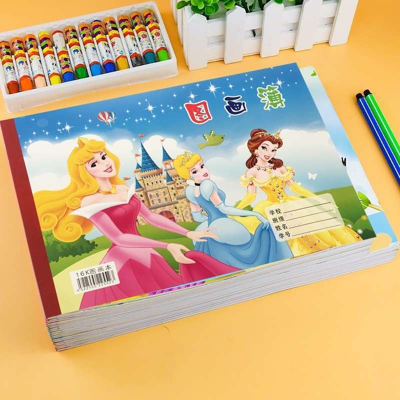 Promo Raja Import S6116 Painting Book Motif Karakter / Buku Gambar ...