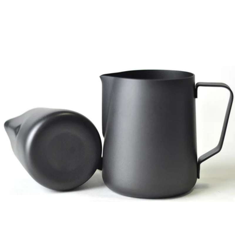 Jual Preston Milk Frothing Pitcher Gelas Kocok Susu Mixer Foam Hitam ...
