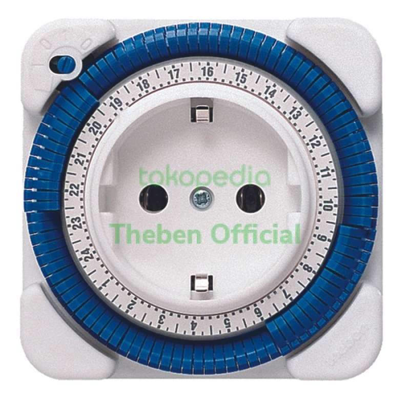Jual Timer Analog 24 Jam Theben Timer 26 (schuko Plug) Made In Germany ...