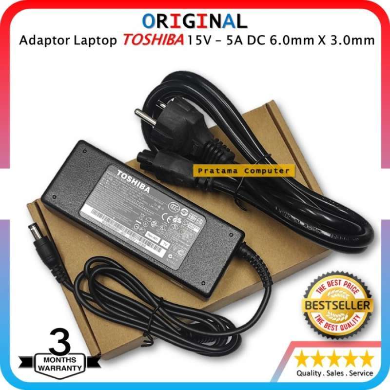 Promo Adaptor Laptop Toshiba Model Pa 1900-04 15v - 5a Original Bonus ...