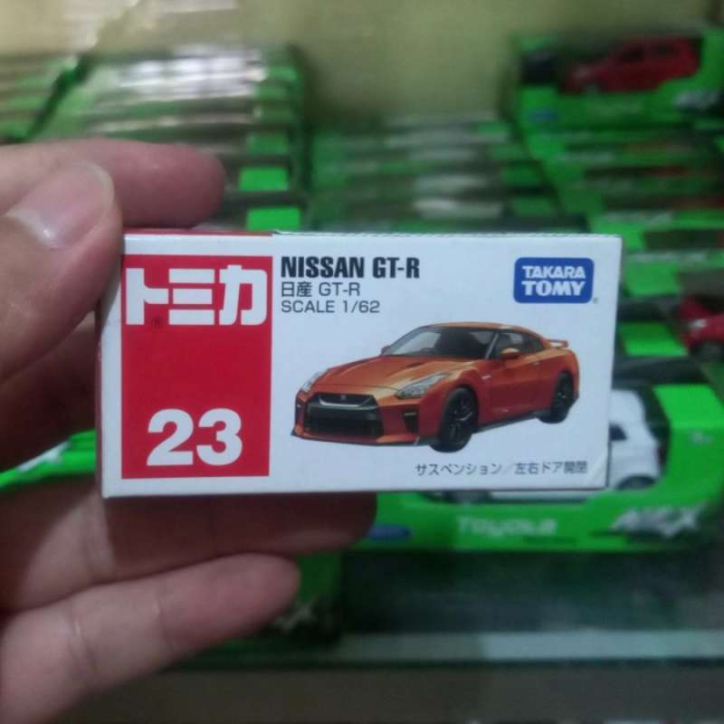 Promo Diecast Mobil Tomica 23 Nissan Gtr Takara Tomy Reguler Diskon 50% Di Seller Lutofia ...