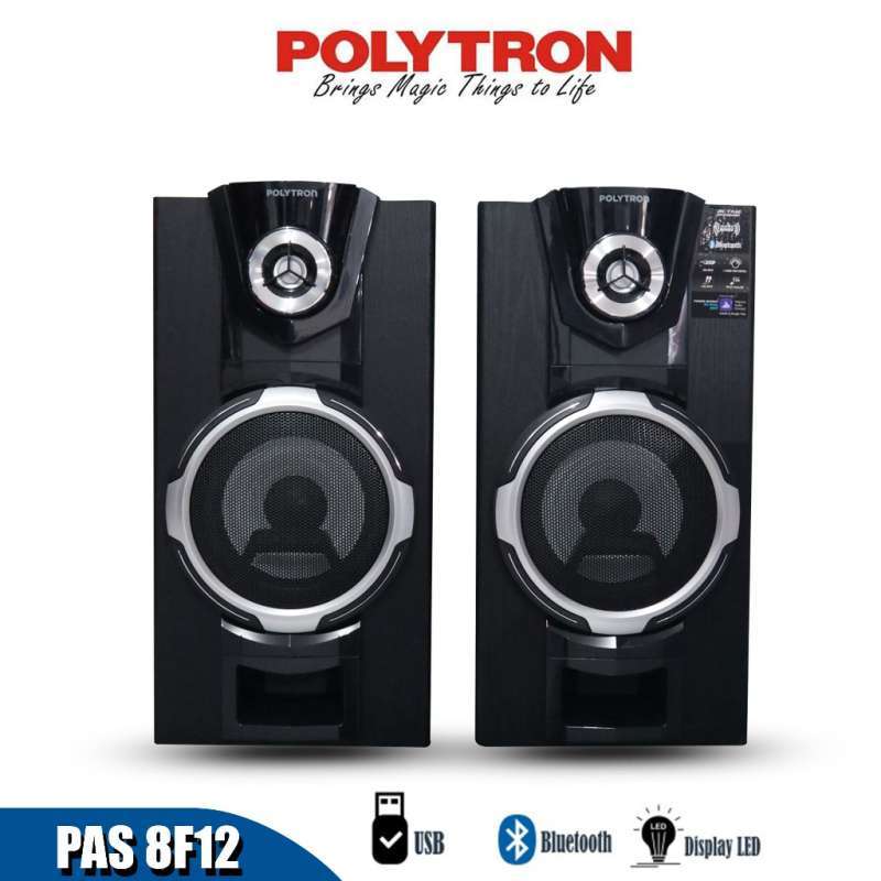 Jual Speaker Aktif Polytron Pas-8f12 / Pas8f12 Speaker Bluetooth Di Seller Merbabu Elektronik ...